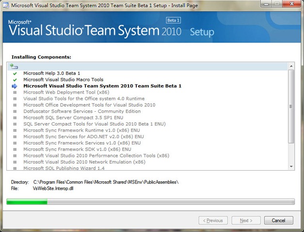 Visual Studio 2010 Beta安装感受-CSDN博客