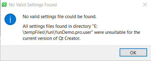 Qt： no valid settings file could be found - 机智的小小帅 - 博客园