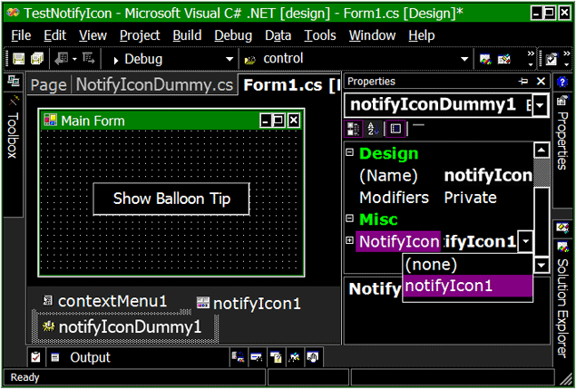 来个更BT的NotifyIcon支持BalloonTip-阿里云开发者社区