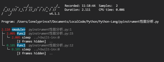 Python：用pyinstrument做性能分析 - orion-orion - 博客园