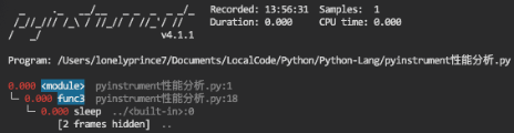 Python：用pyinstrument做性能分析 - orion-orion - 博客园
