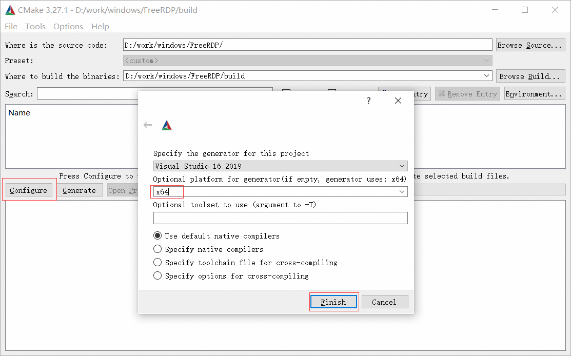 FreeRDP在Windows上编译详细过程 - shawn_chang - 博客园
