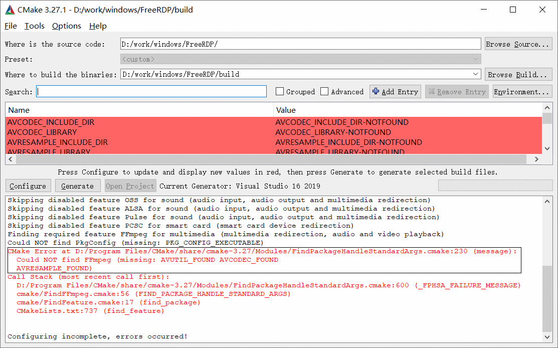 FreeRDP在Windows上编译详细过程 - shawn_chang - 博客园