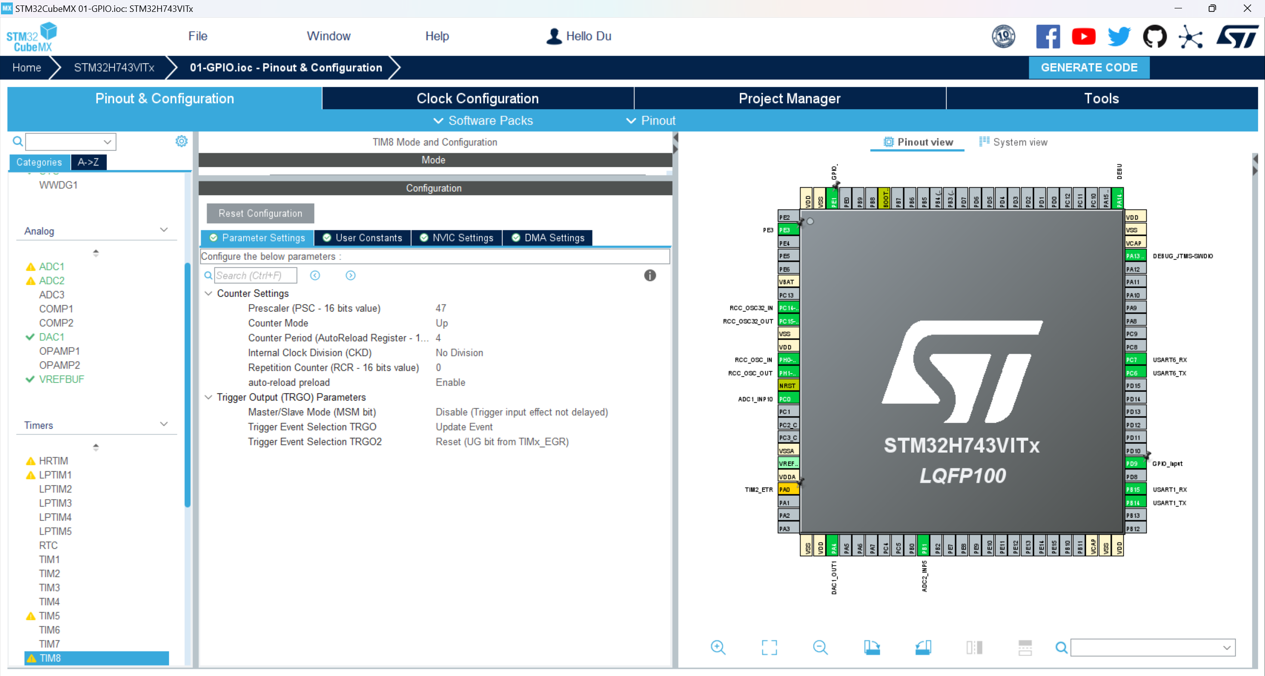 STM32H7 HAL库CubeMX 双重ADC模式同步采样详细配置+FFT计算相位差 - 絆叶 - 博客园