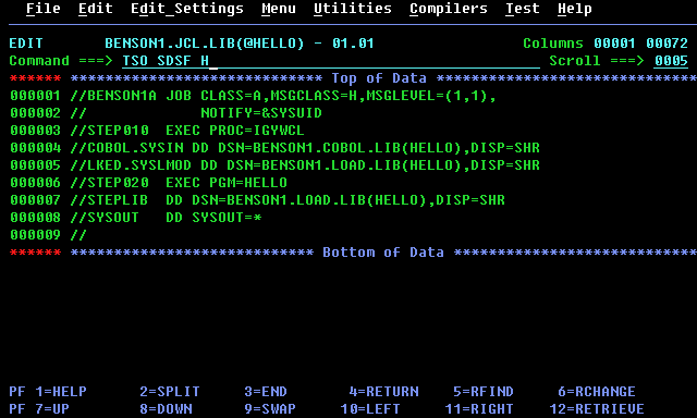COBOL入门之：HELLO WORLD分步详解 - cobol-beginner - 博客园