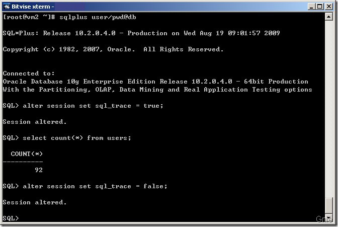 TKPROF阅读Oracle Trace - Gnie - 博客园