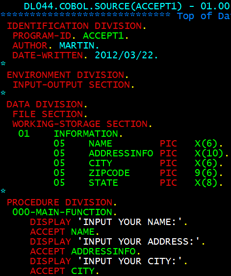 cobol hello world-CSDN博客
