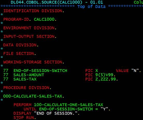 cobol hello world-CSDN博客