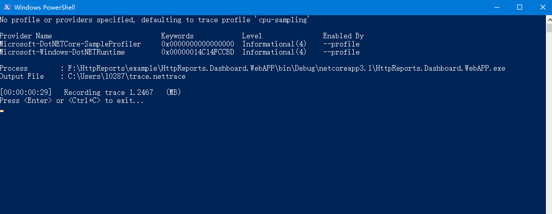 .NET Core CLI 的性能诊断工具介绍 - SpringLeee - 博客园